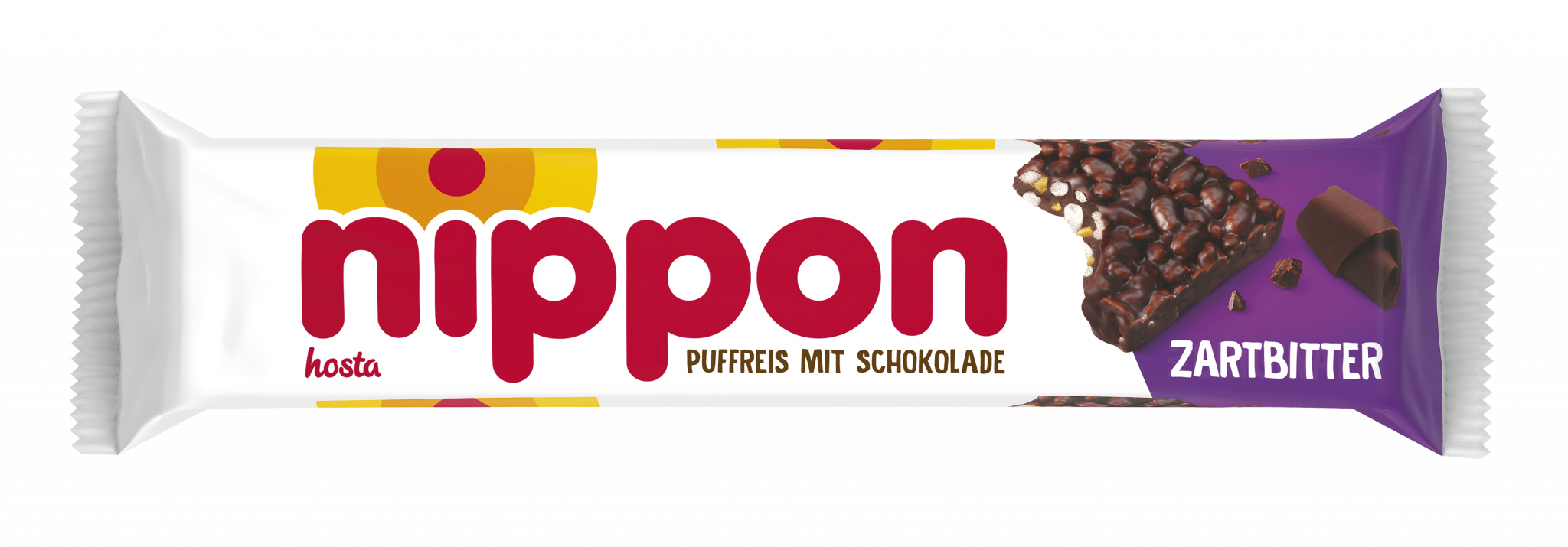 nippon Zartbitter: Puffreis mit dunkler Zartbitterschokolade